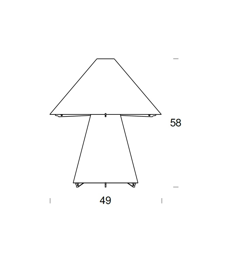 Metafora Fontana Arte Table Lamp - Milia Shop