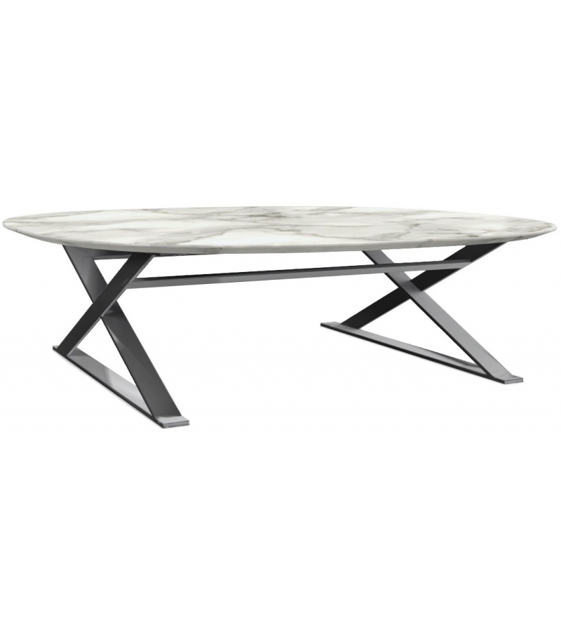 Pathos Maxalto Low Table with Marble Top - Milia Shop
