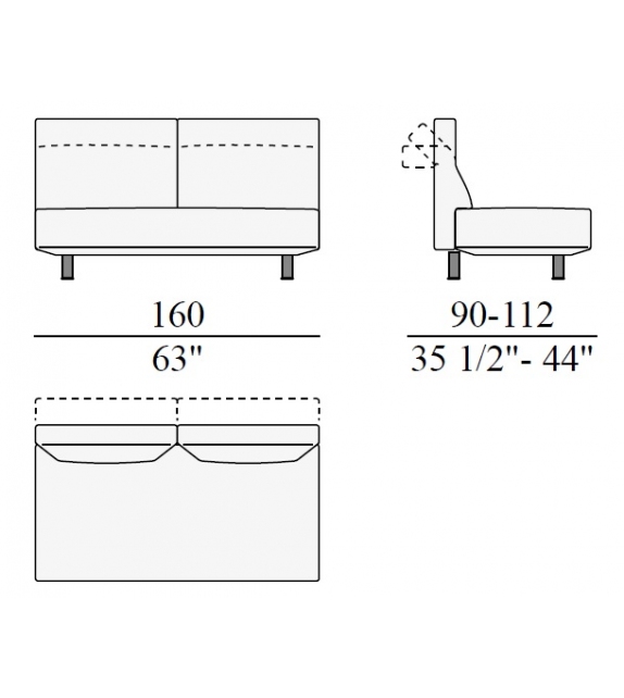 Essential Sofá Modular Edra - Milia Shop