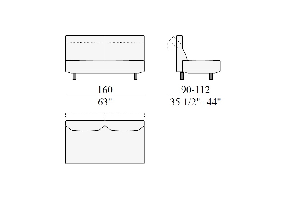 Essential Sofá Modular Edra - Milia Shop