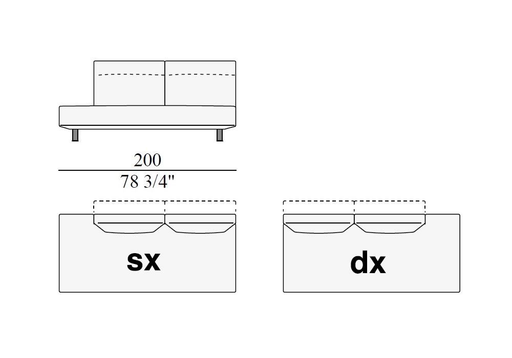 Essential Sofá Modular Edra - Milia Shop