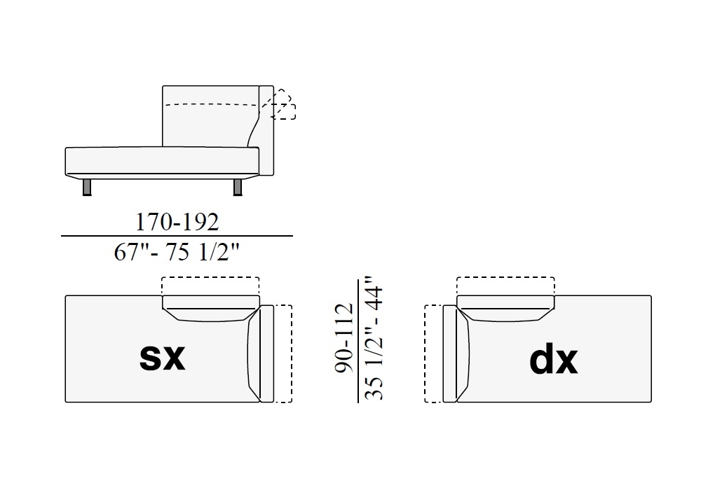 Essential Sofá Modular Edra - Milia Shop