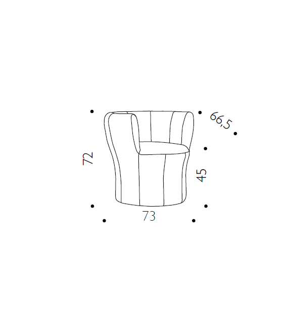 Lisa Driade Fauteuil - Milia Shop