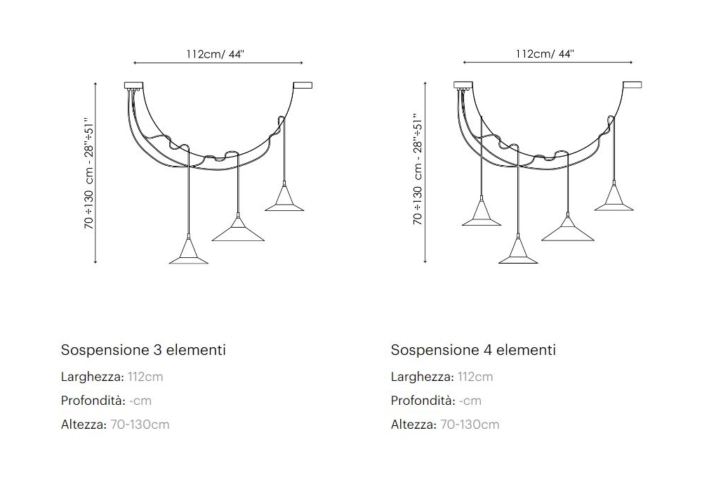San Bonaldo Lampada a Sospensione - Milia Shop