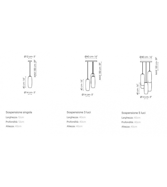 Bio-S Bonaldo Suspension - Milia Shop