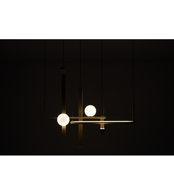 Less System Venicem Suspension Lamp - Milia Shop