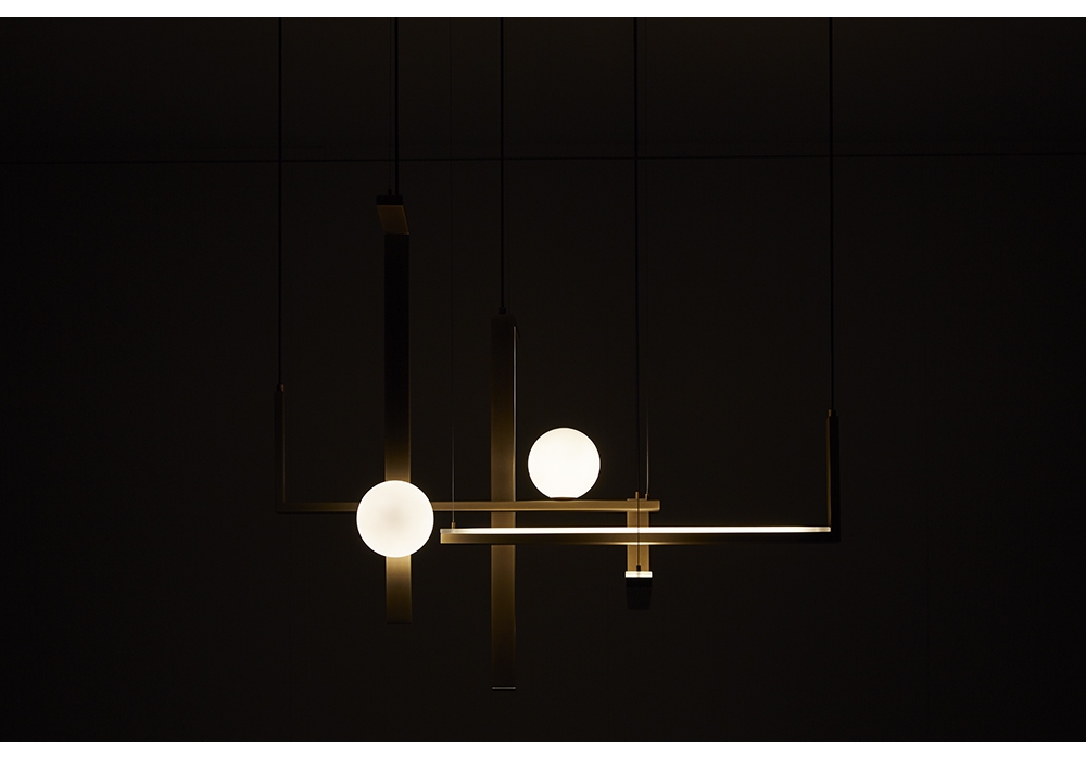 Less System Venicem Suspension Lamp - Milia Shop