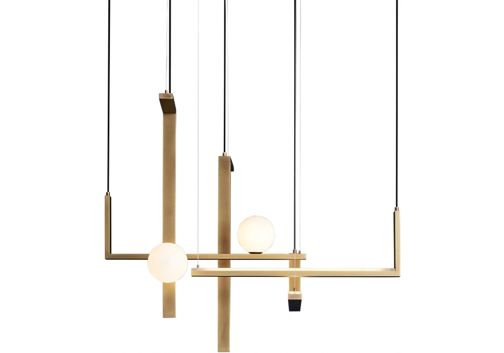 Less System Venicem Suspension Lamp - Milia Shop