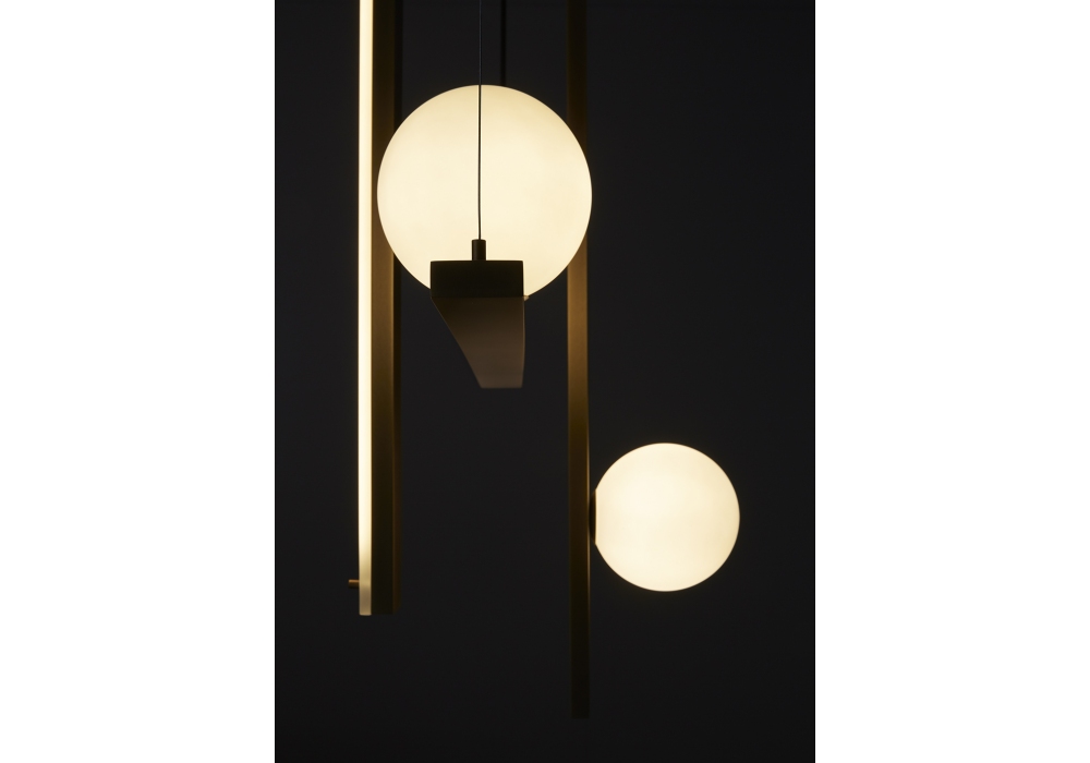 Less System Venicem Suspension Lamp - Milia Shop