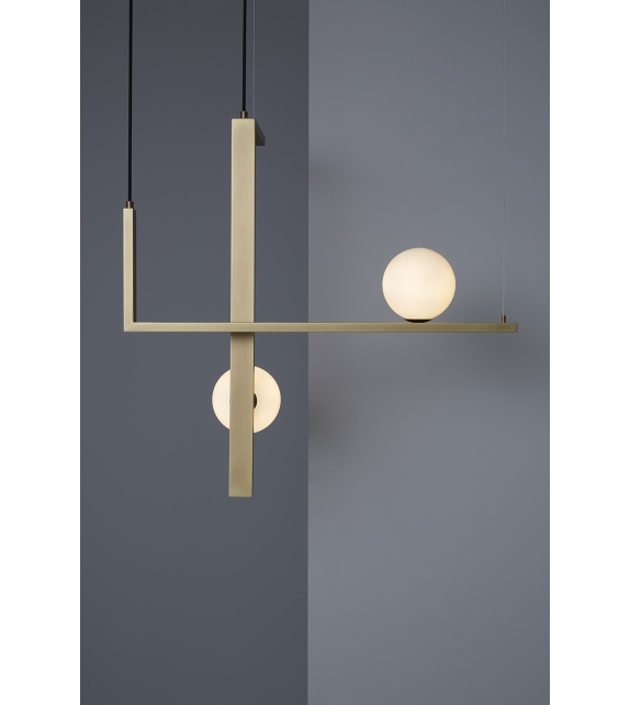 Less System Venicem Suspension Lamp - Milia Shop