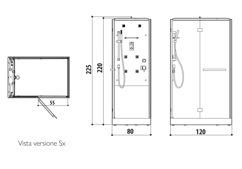Shower Cubicle Dimensions