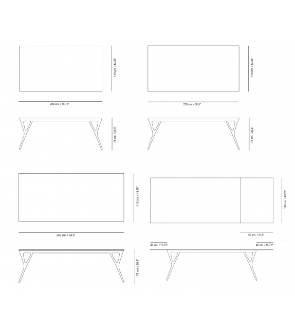 Nadia Agrippa Table - Miliashop