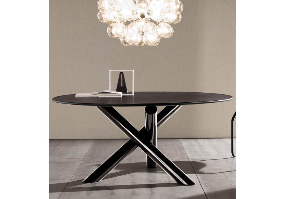 Van Dyck '08 Wood Runder Tisch Minotti - Milia Shop