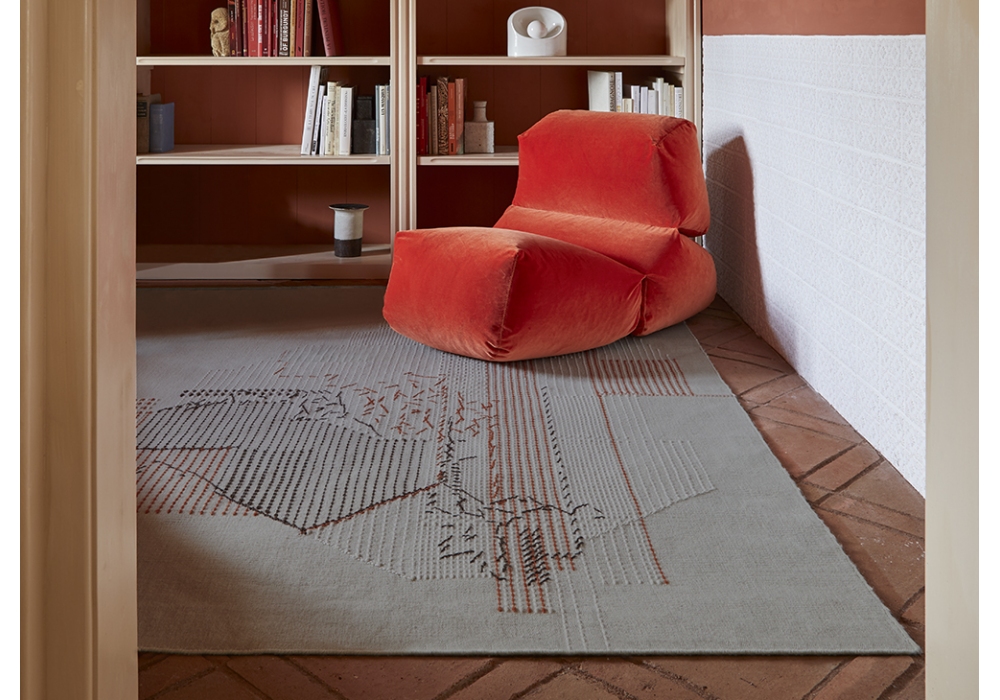 Ready for shipping - Backstitch Composition Gan Rug - Miliashop