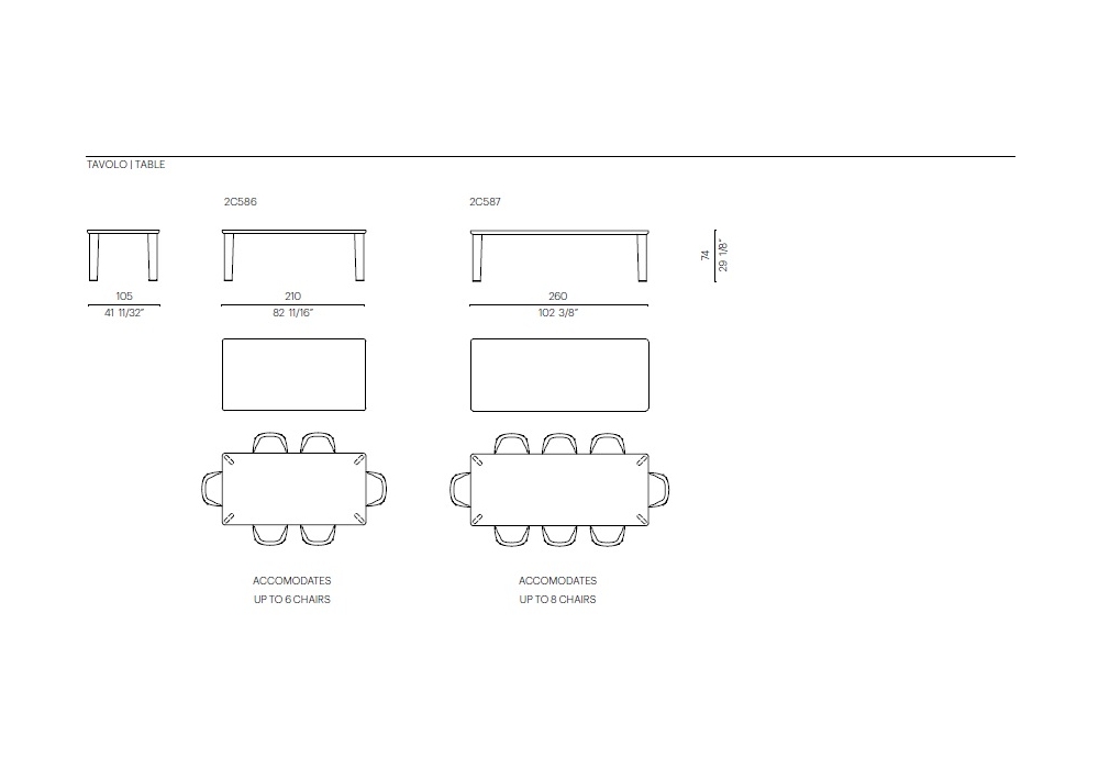Arnold Table Flexform - Milia Shop