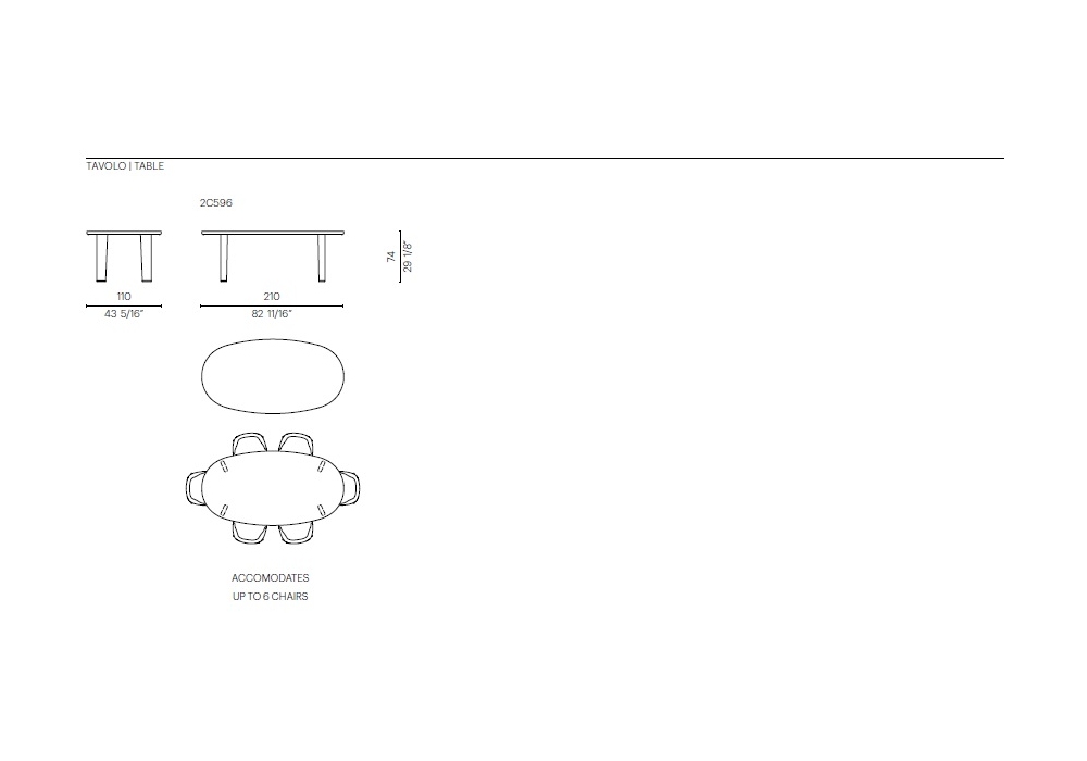 Arnold Table Flexform - Milia Shop