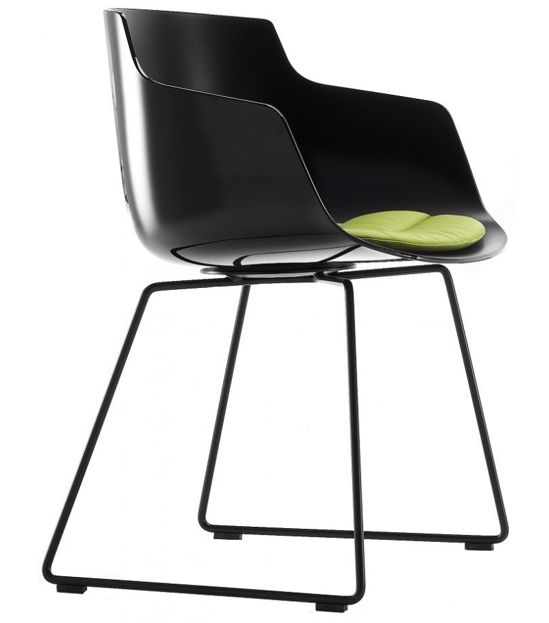 Flow Slim MDF Italia Armchair - Milia Shop