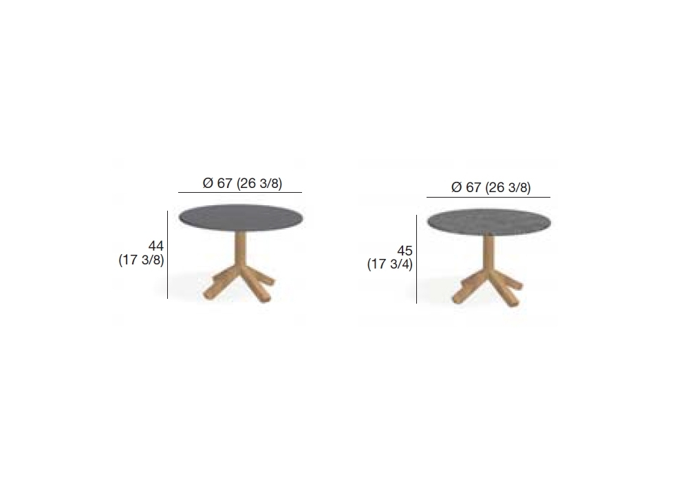Root 046 Small Table Roda - Milia Shop