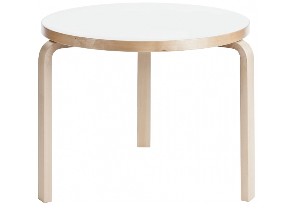 Aalto Table Round 90B Artek - Miliashop