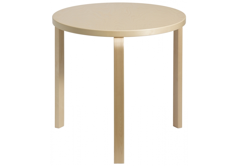 Aalto Table Round 90B Artek - Miliashop
