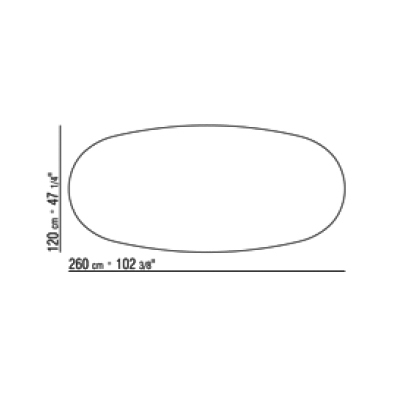 Fly Flexform Table - Milia Shop