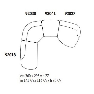 Vesper Giorgetti Sofa - Milia Shop